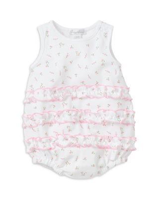 Click here for Kissy Kissy Girls Garden Print Ruffled Bubble Romp... prices