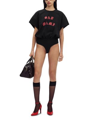 Click here for Willy Chavarria Knit Bodysuit prices