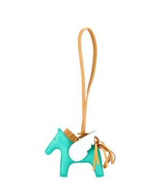 Click here for Pre-Owned HERMES Pm Pegase Rodeo Bag Charm Leather prices