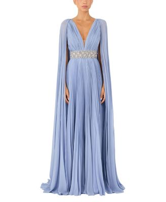Click here for Jenny Packham Fesco Embellished-Waist Pleated Maxi... prices