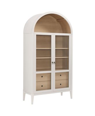 Click here for Modway Nolan 74 Tall Wide Arched Storage Display C... prices