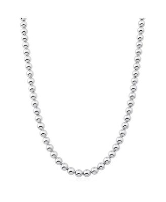 Click here for Oradina Sterling Silver Baller Bead Necklace prices