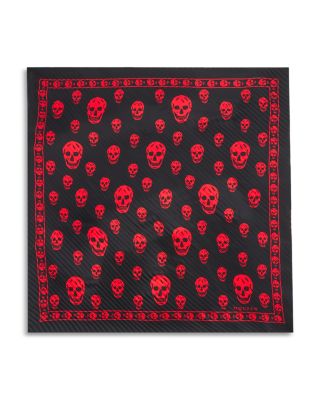 Click here for McQueen Skull Pleated Silk Scarf prices