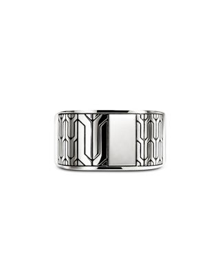 Click here for John Hardy Sterling Silver Icon 50 Signet Ring prices