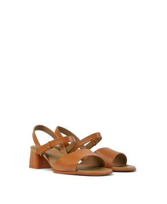 Click here for Camper Womens Katie Sandal Leather 2-Strap Sandal prices