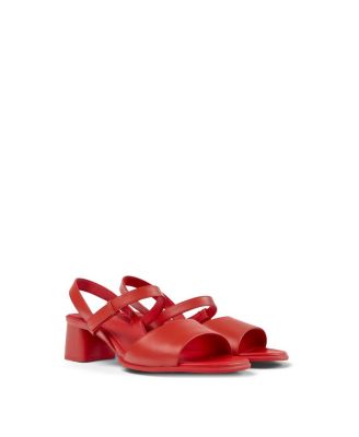 Click here for Camper Womens Katie Sandal Leather 2-Strap Sandal prices