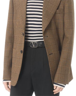 Click here for Valentino Garavani Mens Logo Buckle Belt prices