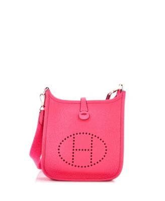 Click here for Pre-Owned HERMES Tpm Evelyne Bag Gen Iii Clemence prices