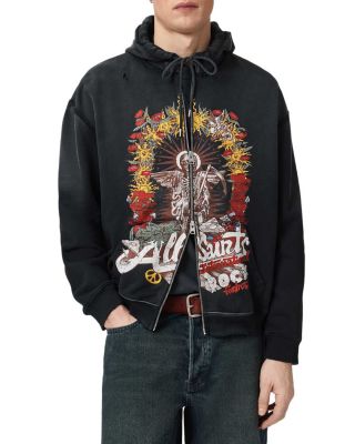 Click here for Allsaints International Rock Festival Zip Drawstri... prices