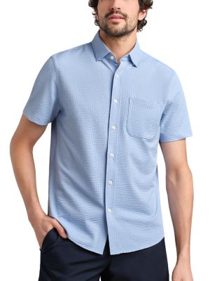 Click here for Rhone Commuter Seersucker Regular Fit Short Sleeve... prices