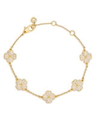 Click here for kate spade new york Spade Flower Pave Clover Scatt... prices