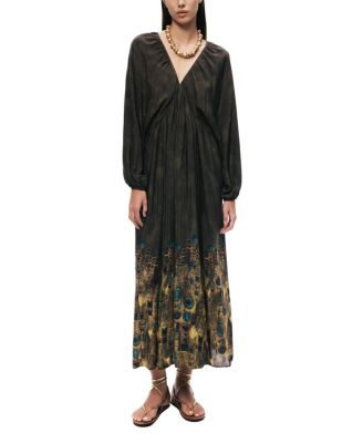 Click here for Nocturne Printed Long Sleeve Maxi Dress prices