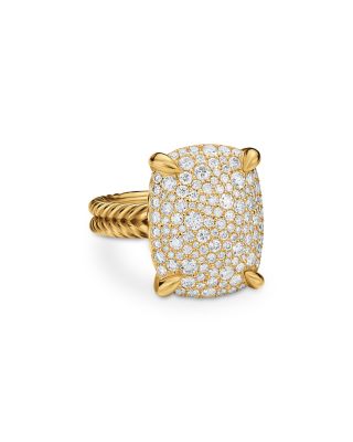 Click here for Chatelaine Elongated Ring in 18K Yellow Gold with... prices