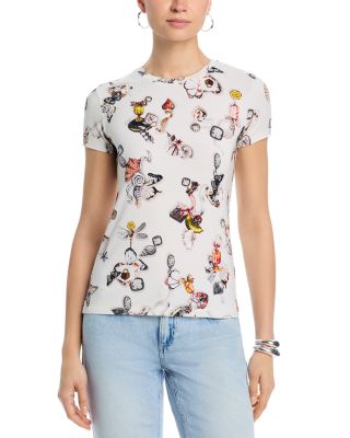 Click here for LAgence Ressi Crewneck Tee prices