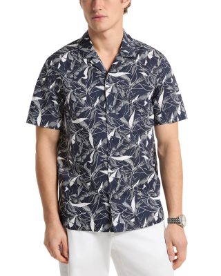 Click here for Michael Kors Floral Camp Collar Shirt prices