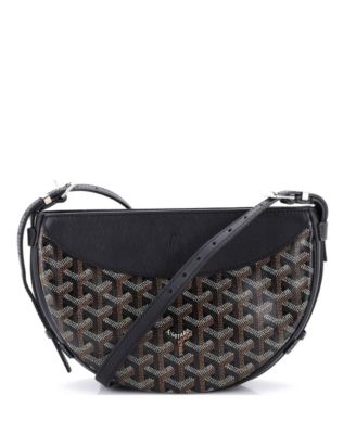 Click here for Pre-Owned Goyard Hirondelle Shoulder Bag Coated Ca... prices