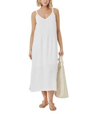Click here for Splendid Stella Linen Pintuck Dress prices