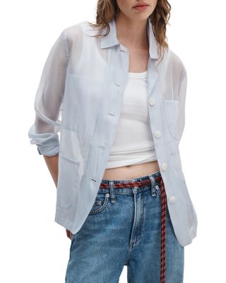 Click here for rag & bone Jolene Organza Jacket prices