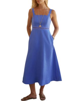 Click here for Mint Velvet Womens Linen Midi Dress prices