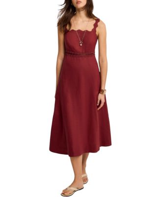 Click here for Mint Velvet Womens Linen Midi Dress prices