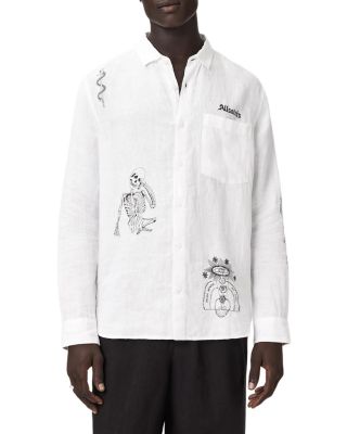 Click here for Allsaints Terror Long Sleeve Shirt prices