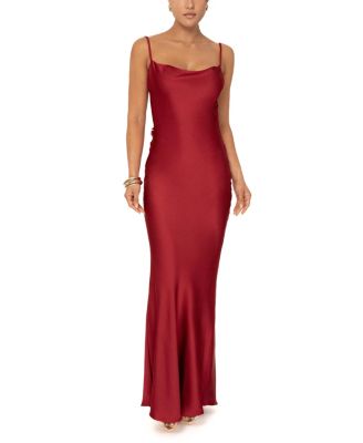 Click here for Jluxlabel Down The Aisle Satin Gown prices
