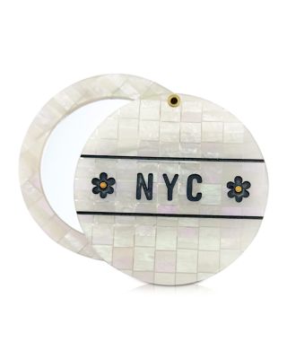 Click here for solar eclipse Compact Mirror - Nyc Mosaic prices