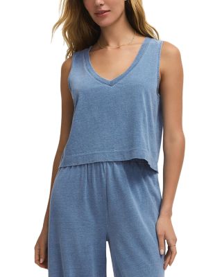 Click here for Z Supply Sloane V Neck Denim Tank prices