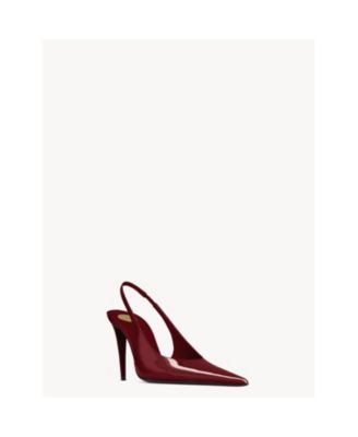 Click here for Saint Laurent Womens Guermantes Slingback Pumps prices