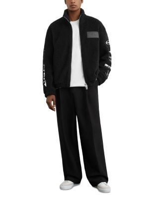 Click here for Reiss x McLaren Regular Fit Logo Speedmark Jacket prices