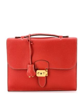 Click here for Pre-Owned HERMES 27 Sac a Depeches Bag Togo prices