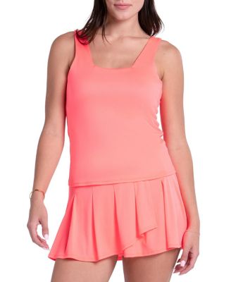 Click here for Lucky in Love Womens Squared Up Tank Top prices
