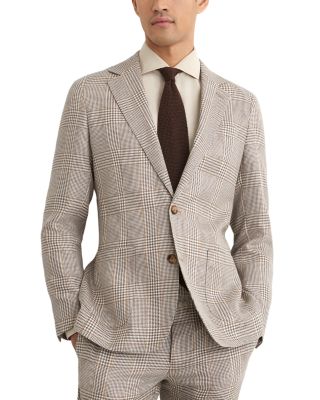 Click here for Reiss Tailored Fit Prince Of Wales Blazer prices