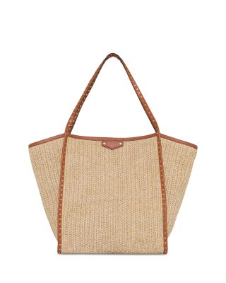 Click here for Rebecca Minkoff Dylan Medium Raffia Tote Bag prices