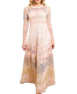 Click here for Needle & Thread Angeline Sequin Gown prices