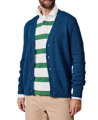 Click here for Aubin Rainham V-Neck Checked Cardigan prices