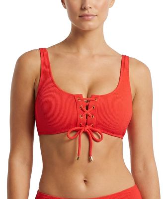 Click here for Change of Scenery Samara Underwire Textured Bikini... prices