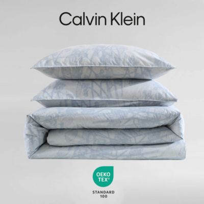Click here for Calvin Klein Bayberry Washed Percale 3 Piece Comfo... prices