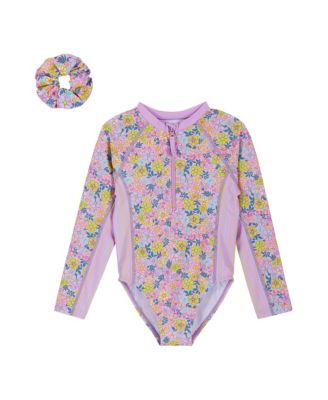 Click here for Andy & Evan Girls One Piece Rashguard with Scrunch... prices