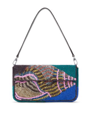 Click here for Staud Timmy Beaded Convertible Shoulder Bag prices