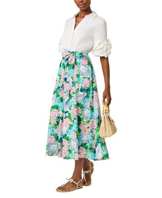 Click here for Lilly Pulitzer Sonaire Midi Shirtdress prices