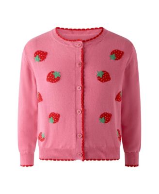 Click here for Rachel Riley Girls Strawberry Cardigan - Little Ki... prices