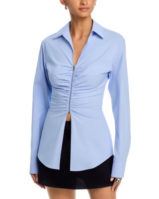 Click here for alexanderwang. t Gathered Bust Shirt prices