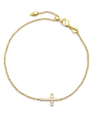 Click here for Kendra Scott Cross Crystal Delicate Bracelet prices