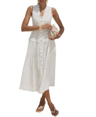 Click here for Mint Velvet Womens Ramie Drop Waist Maxi Dress prices