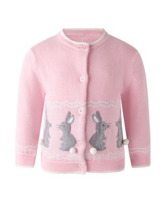 Click here for Rachel Riley Girls Bunny Fairisle Cardigan - Baby prices