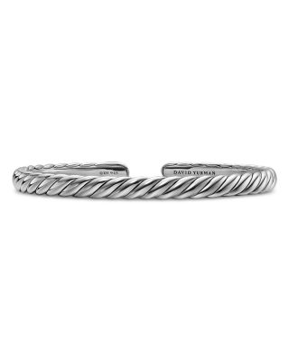 Click here for Sculpted Cable Flex Bracelet in Sterling Silver  5... prices