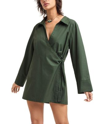 Click here for Vitamin A Elodie Wrap Dress prices