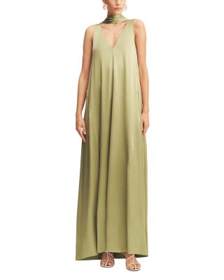 Click here for Shona Joy La Lune Scarf Paneled Maxi Dress prices