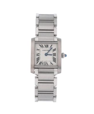 Click here for Pre-Owned Cartier Tank Francaise Quartz Watch in S... prices